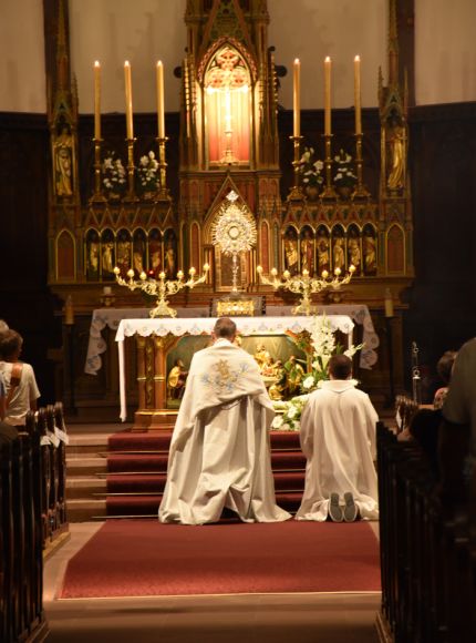 Messe et adoration à la Basilique de Marienthal
